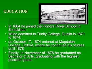 Oscar wilde webquest | PPT