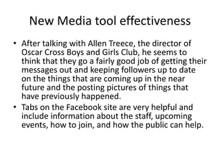 Oscar Cross Boys and Girls Club | PPT