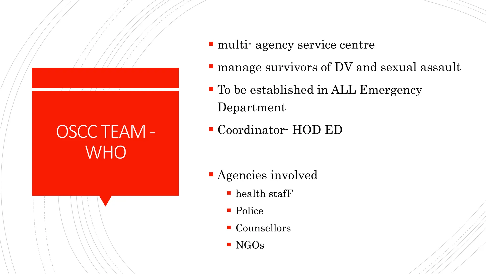 APPROACH TO OSCC CASE IN DISTRICT HOSPITAL | PPTX