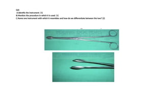 OSCE questions in obstetrics and gynaecology for final year | PPTX