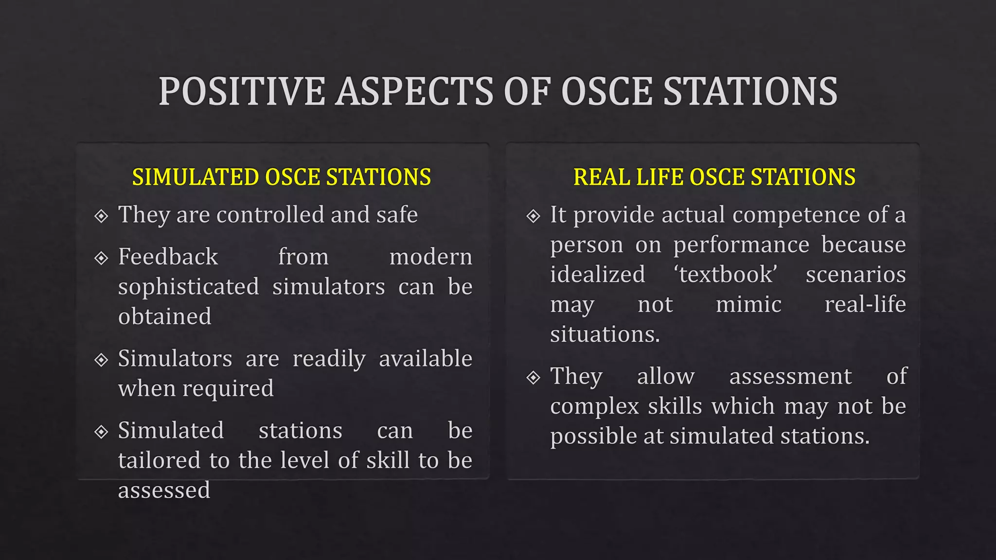 Objective Structured Clinical Examination Osce Pptx