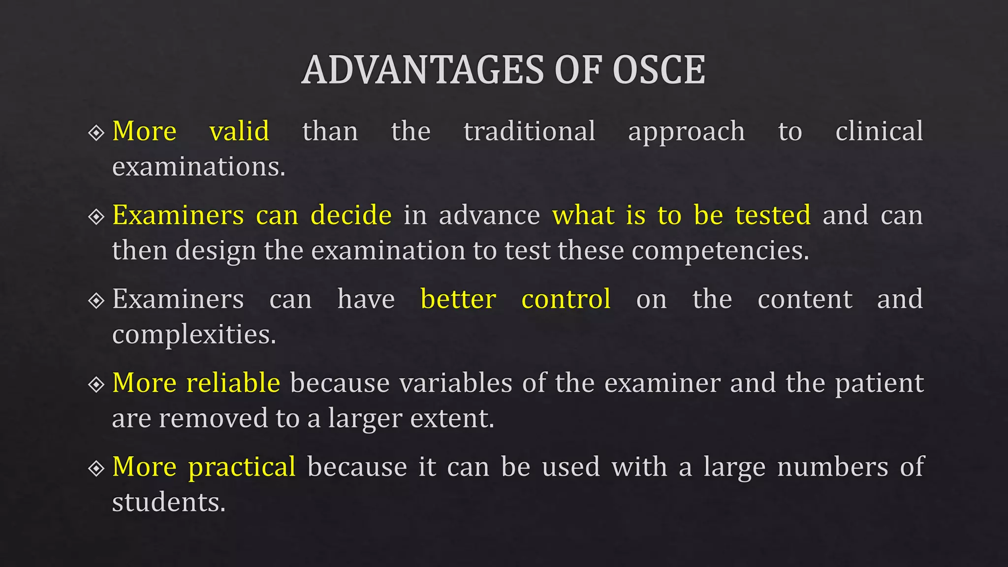 Objective Structured Clinical Examination (OSCE) | PPTX