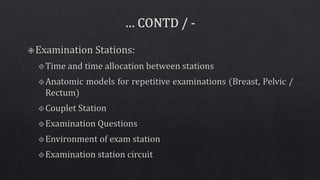 Objective Structured Clinical Examination (OSCE) | PPTX