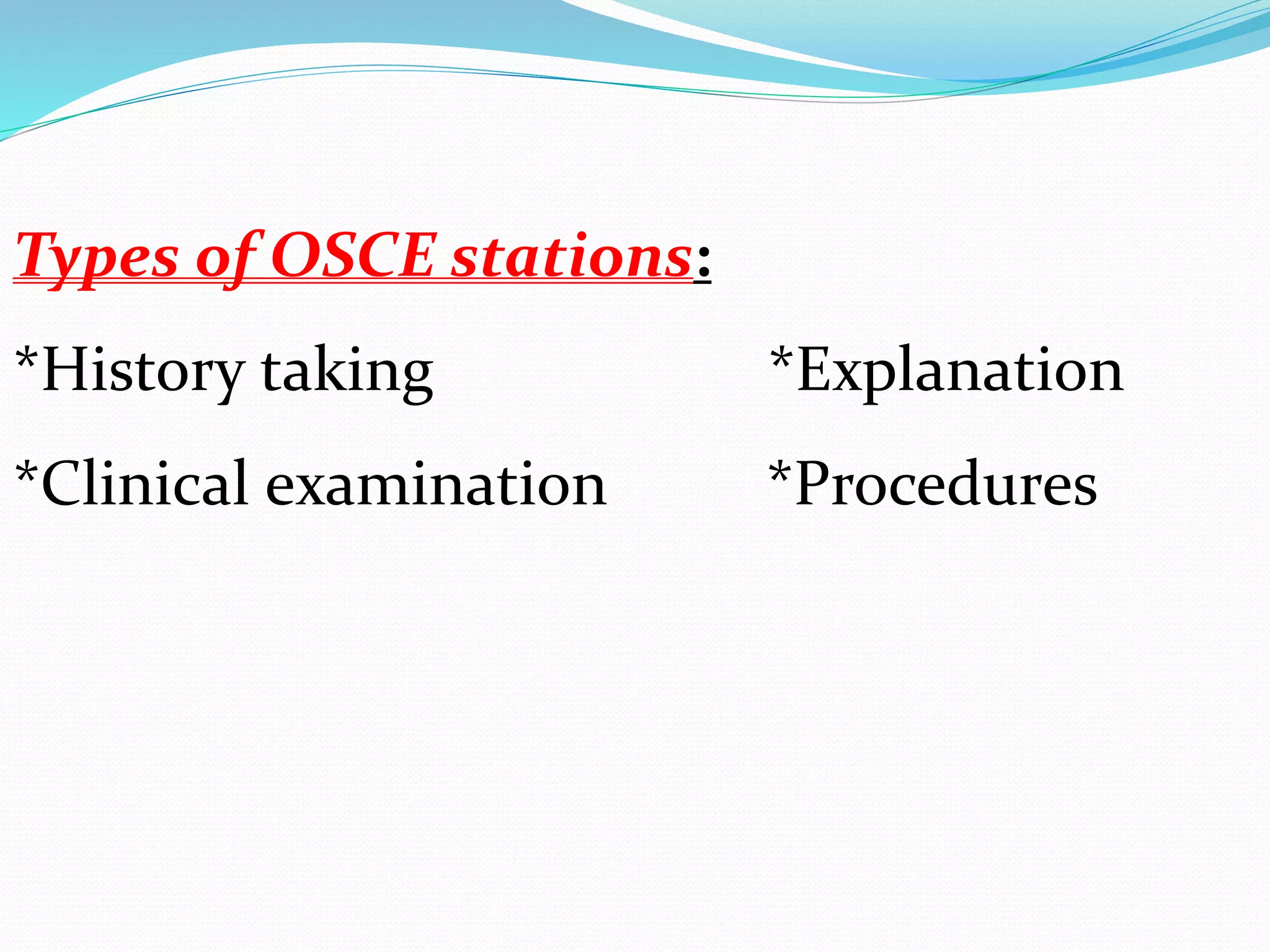 OSCE | PPTX | Educational Assessment | Education
