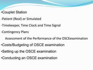 OSCE | PPTX | Educational Assessment | Education
