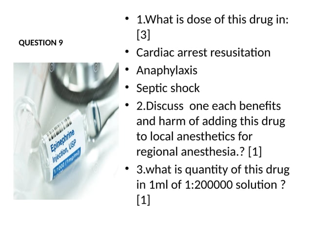 ANESTHESIOLOGY OSCE QUESTIONS FOR DNB EXAM | PPTX