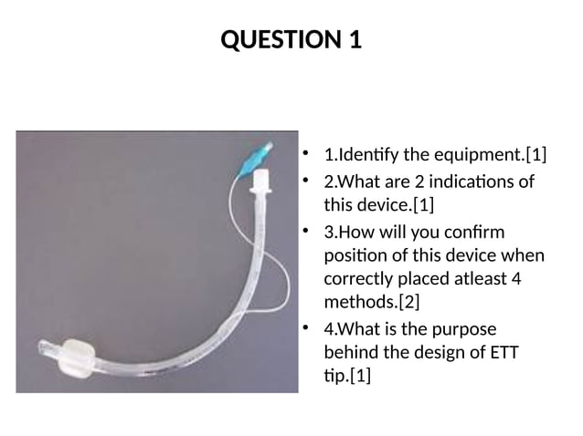 ANESTHESIOLOGY OSCE QUESTIONS FOR DNB EXAM | PPTX