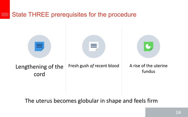 Osce - active management of 3rd stage of labor | PPTX | Pregnancy ...