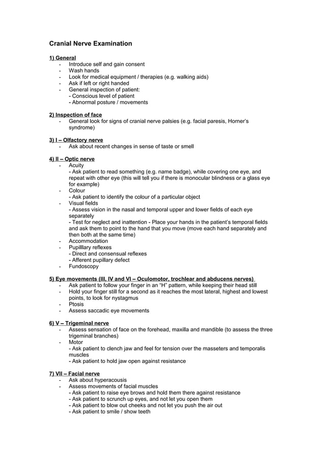 OSCE Examination Guide