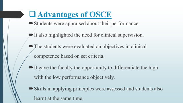 Osce and ospe | PPTX | Educational Assessment | Education
