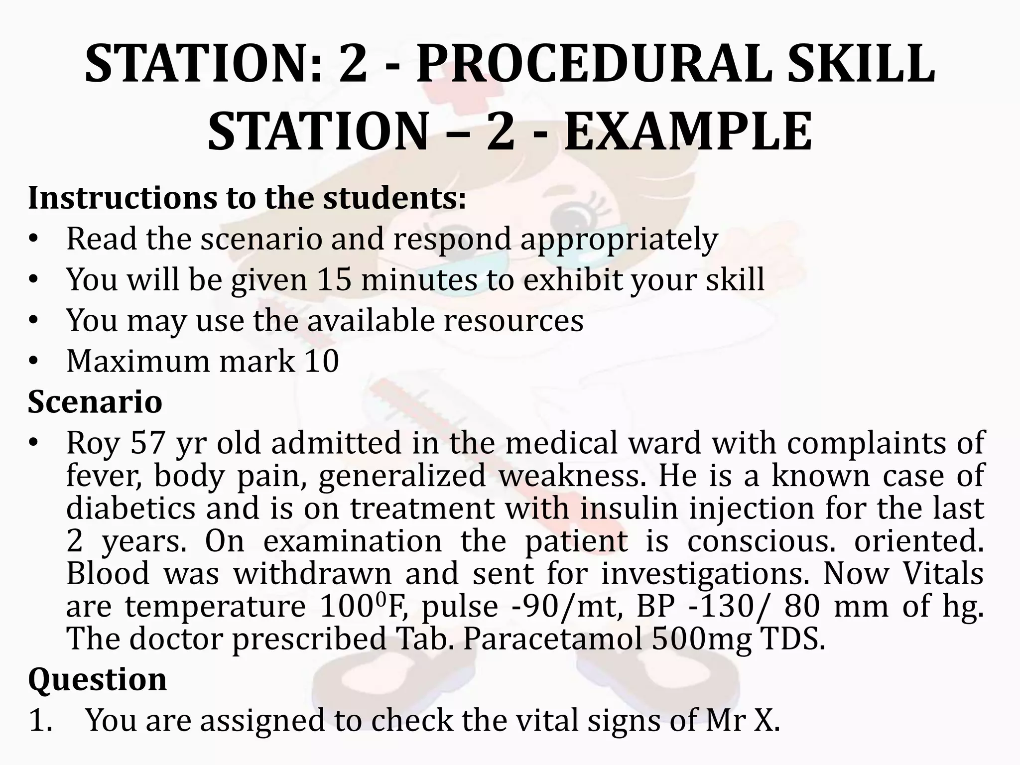 Objective Structured Clinical Examination | PPTX