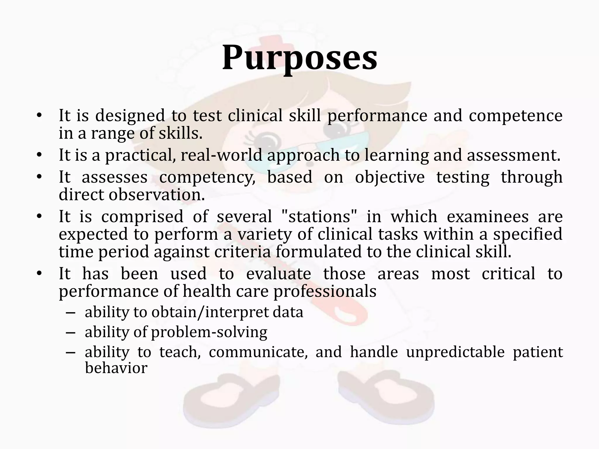 Objective Structured Clinical Examination | PPTX