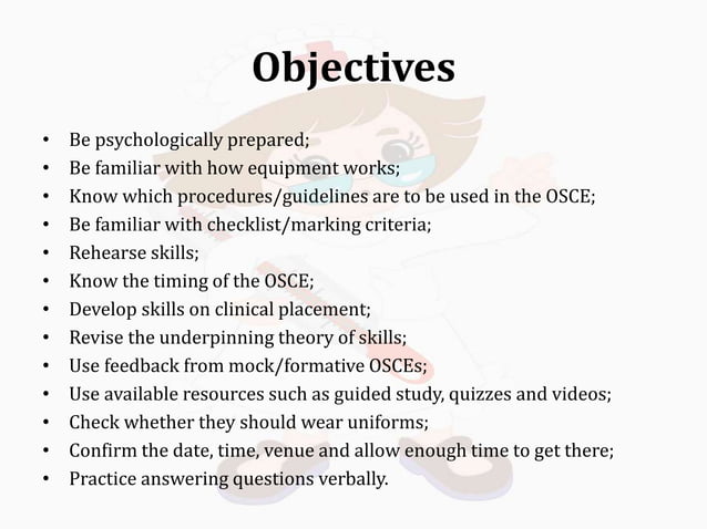 Objective Structured Clinical Examination | PPTX | Medical Tests ...