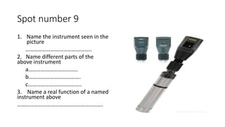 Osce exam for nta level 6 ophthalmology | PPTX