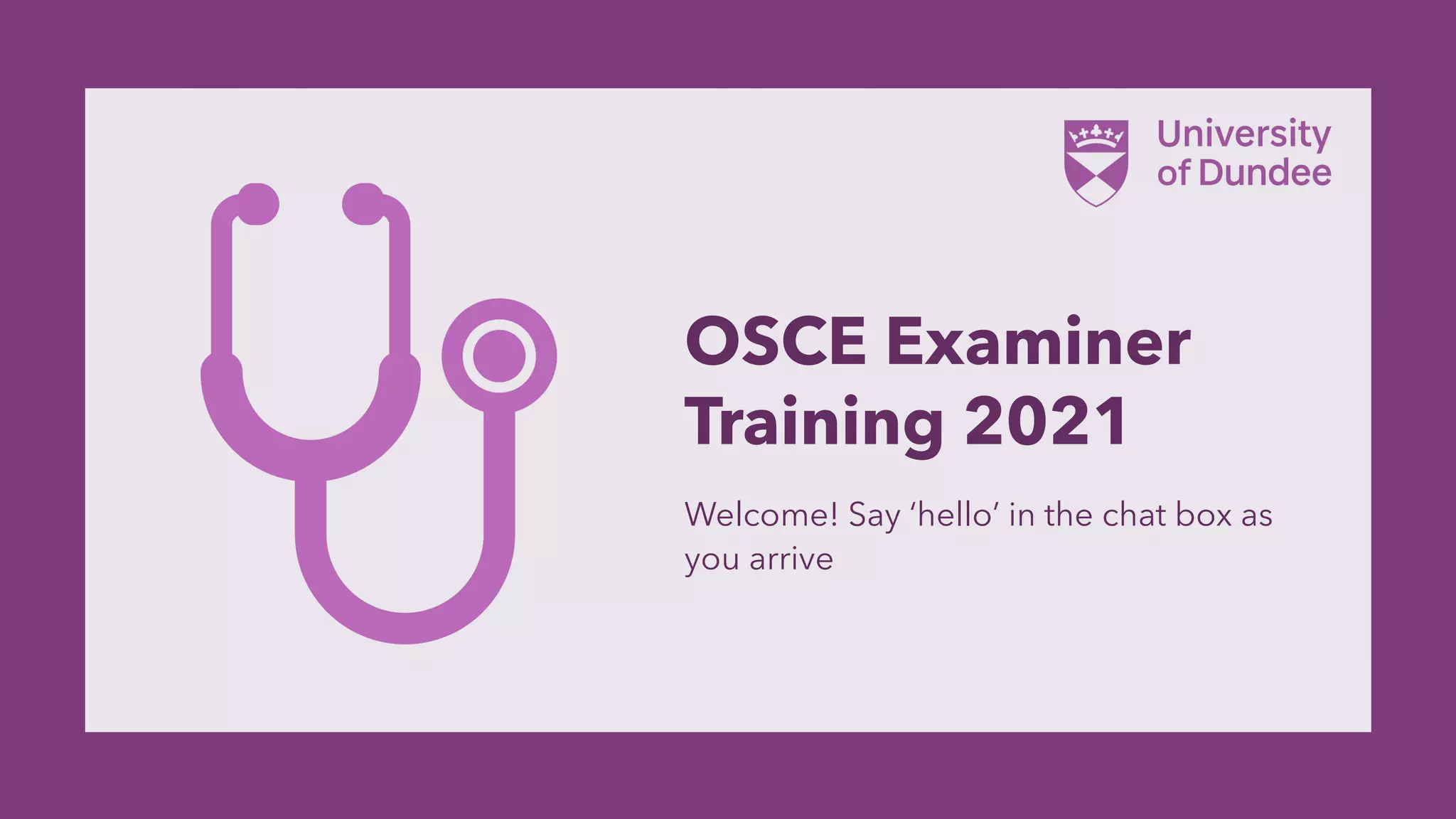 OSCE Examiner Training 2021 | PDF