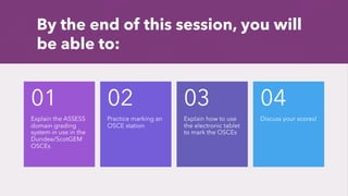 OSCE Examiner Training 2021 | PDF