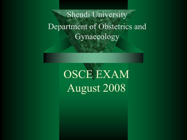 osce exam shndi.ppt
