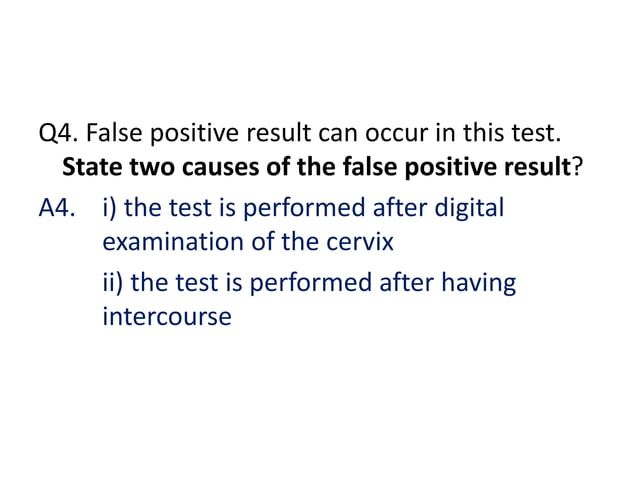 OSCE Fetal Fibronectin Test | PPT