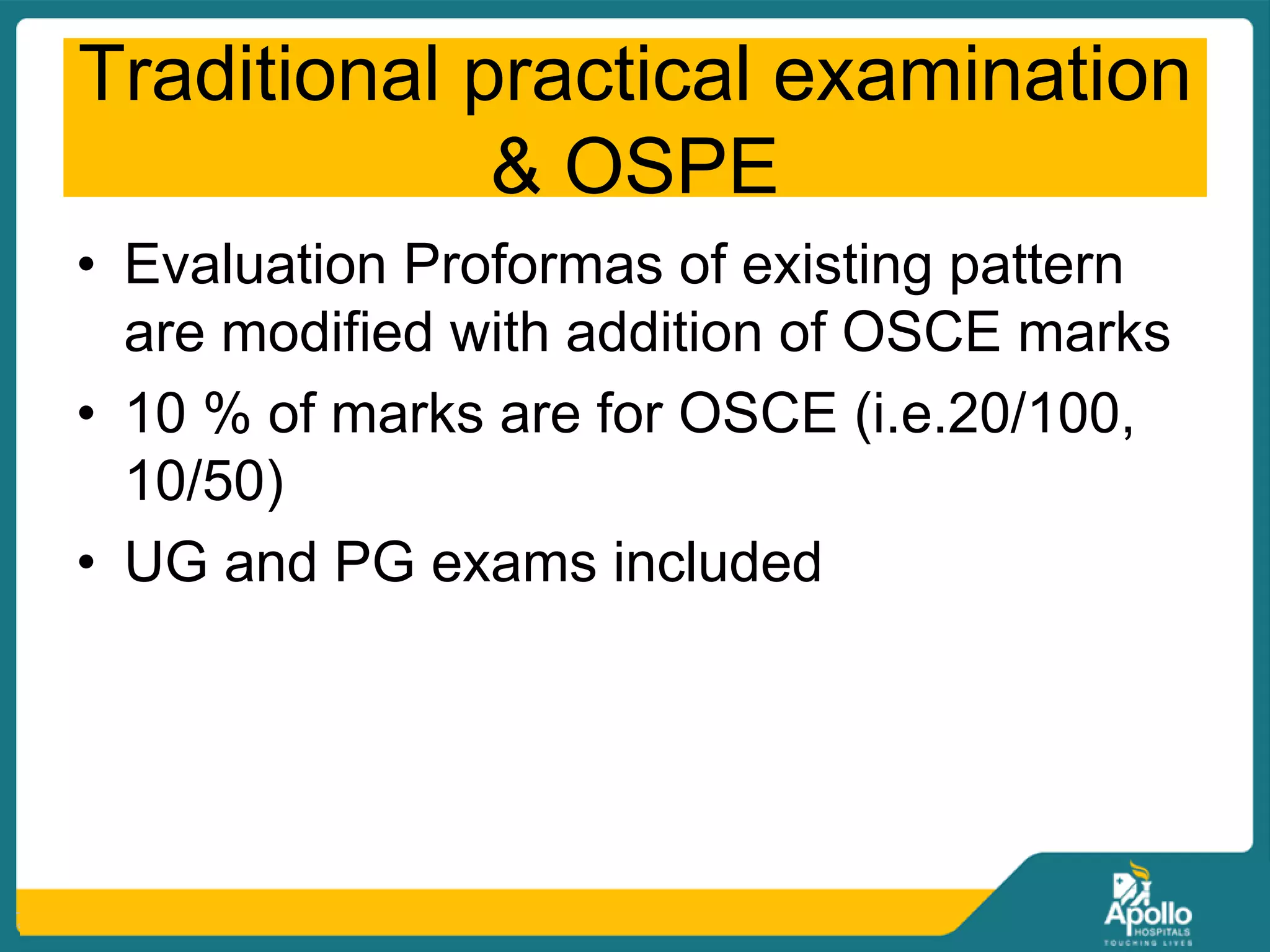 OSCE implementation in Nursing colleges | PPT