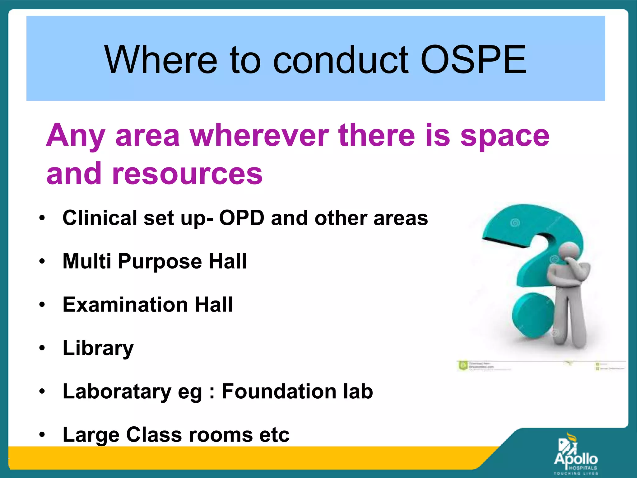 OSCE implementation in Nursing colleges | PPT | Educational Assessment ...