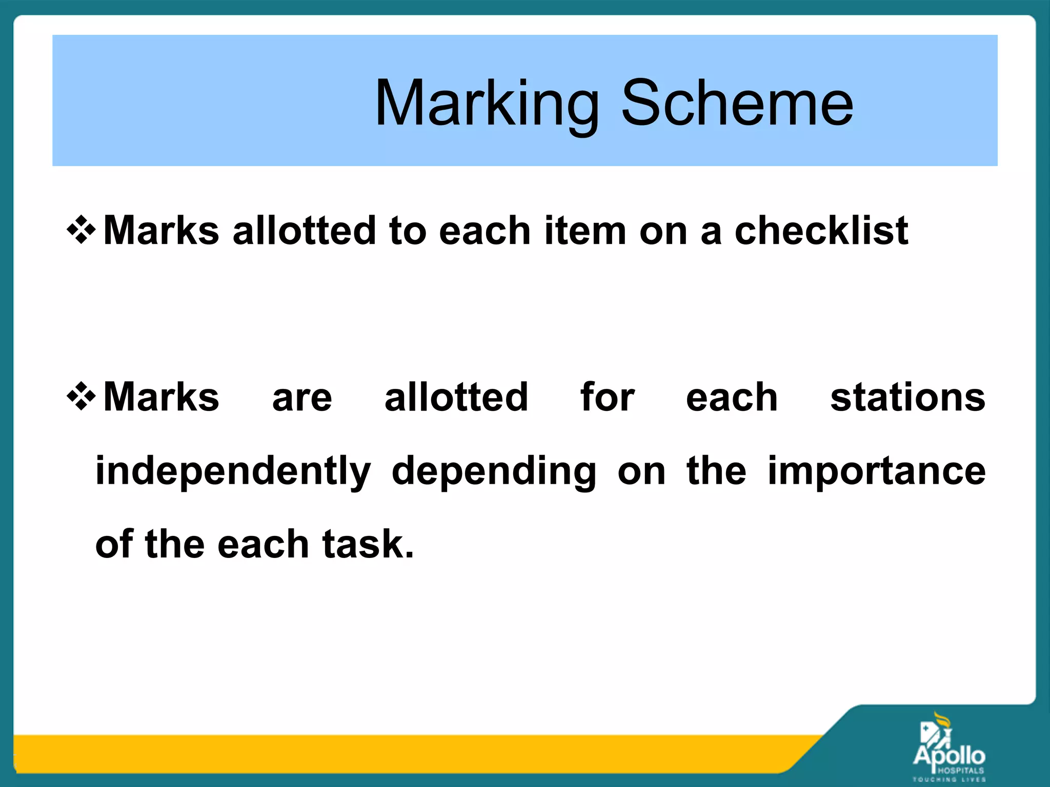 Osce Implementation In Nursing Colleges Ppt