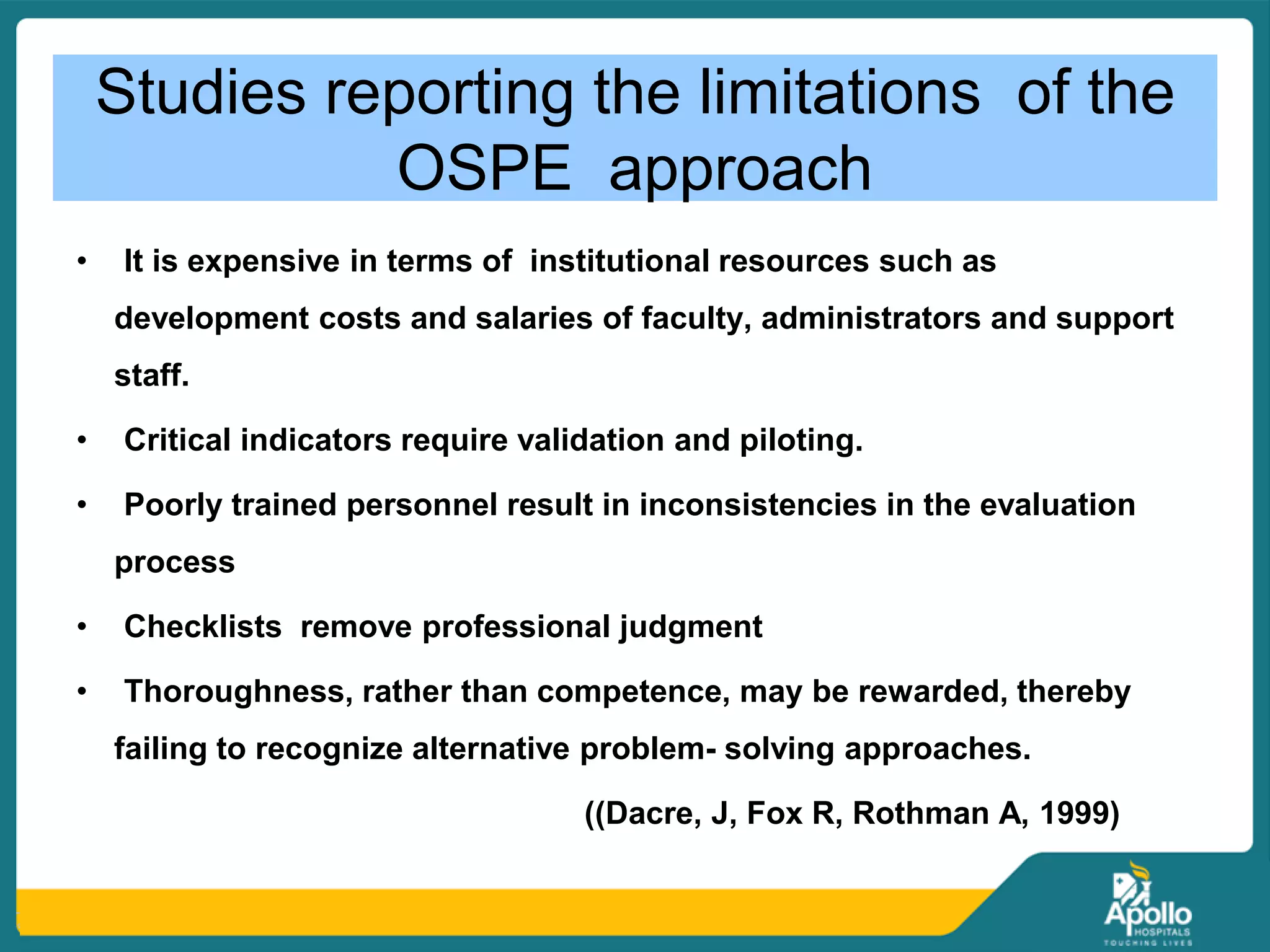 OSCE implementation in Nursing colleges | PPT