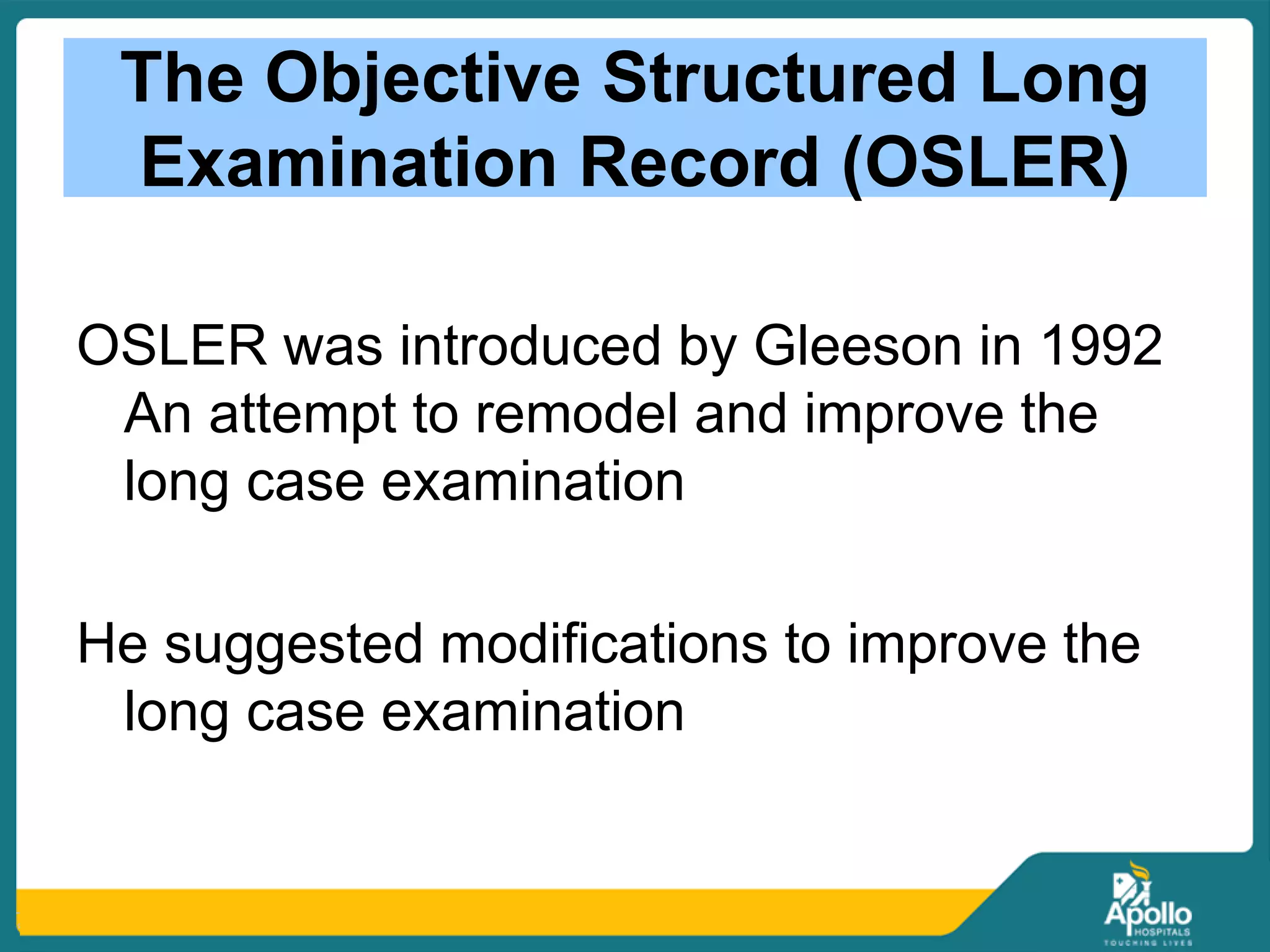 Osce Implementation In Nursing Colleges Ppt