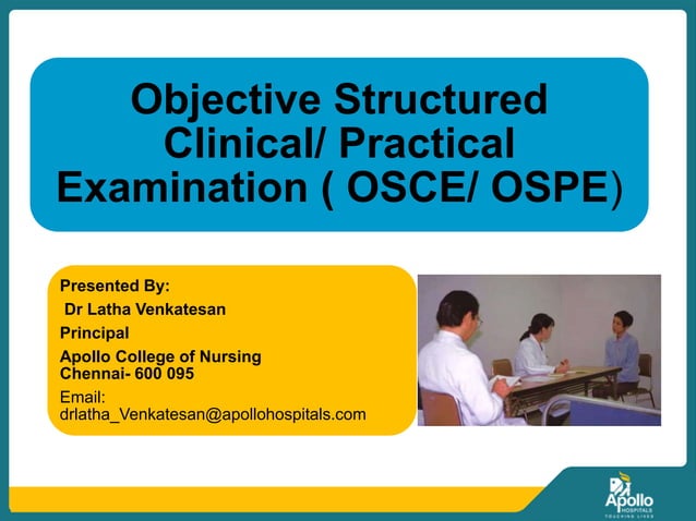 OSCE implementation in Nursing colleges | PPT | Educational Assessment | Education