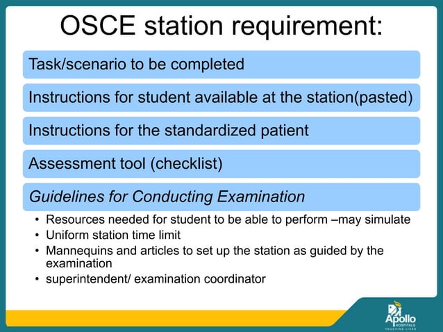 OSCE implementation in Nursing colleges | PPT | Educational Assessment ...