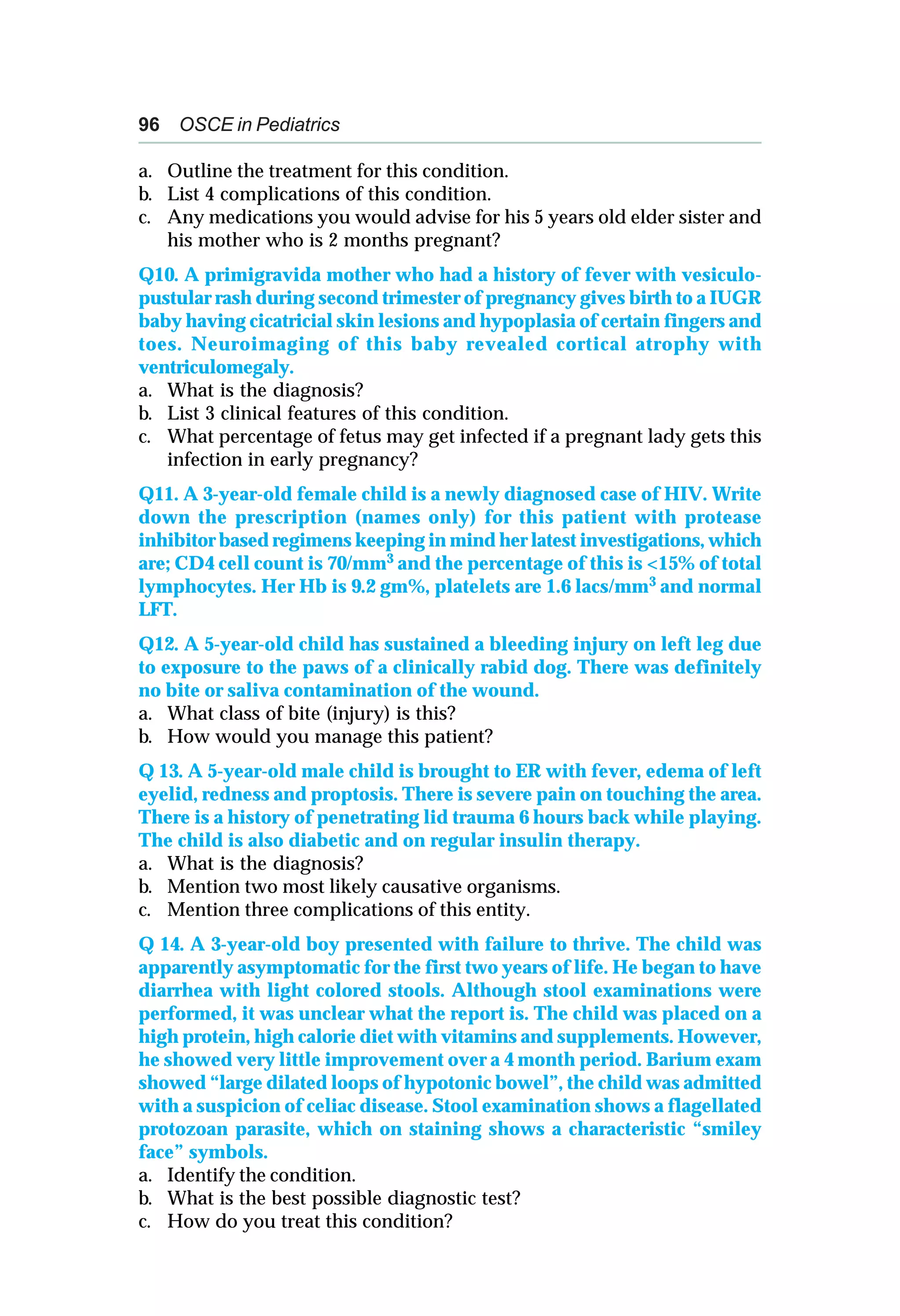 Osce in pediatrics | PDF