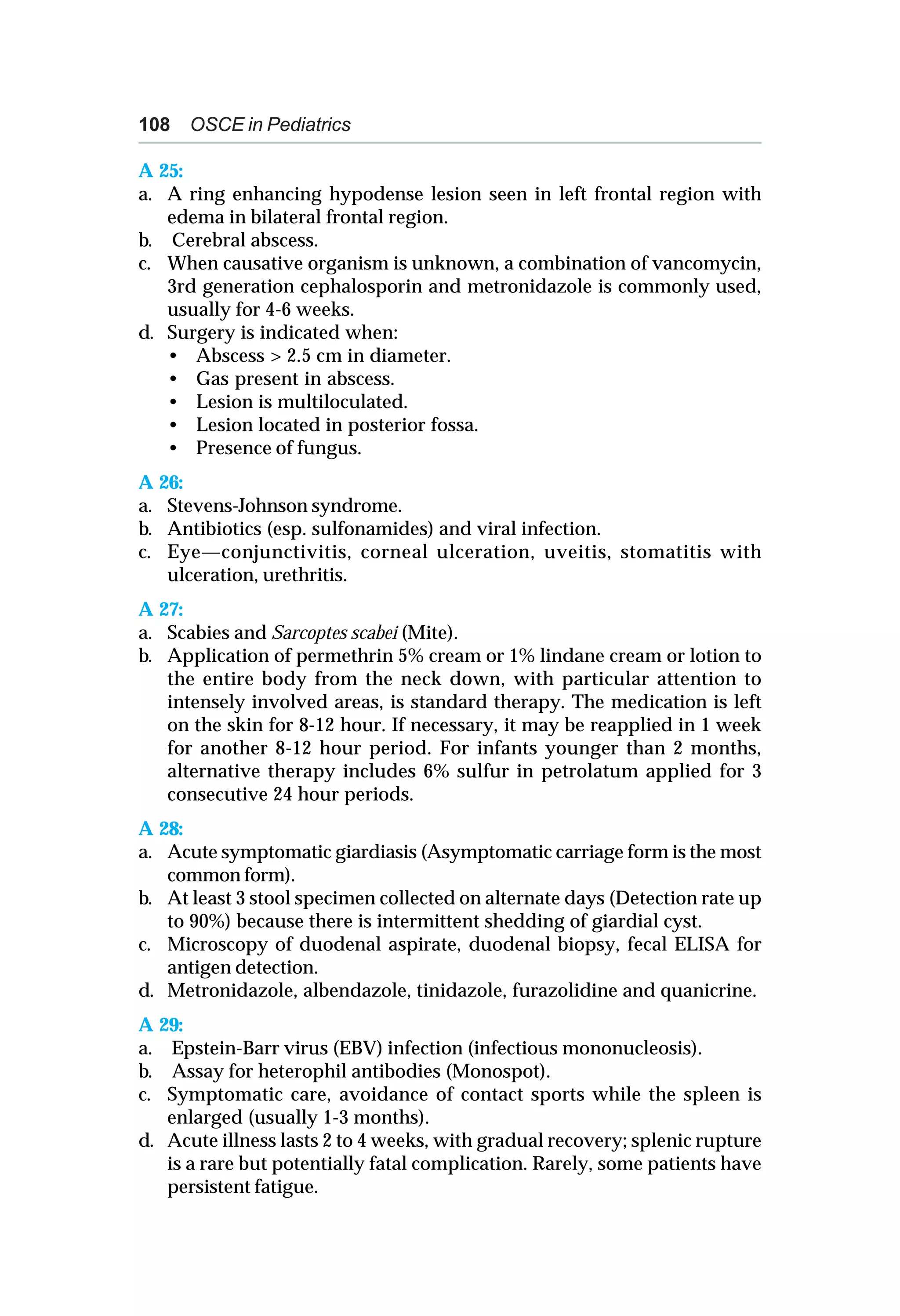 Osce in pediatrics | PDF