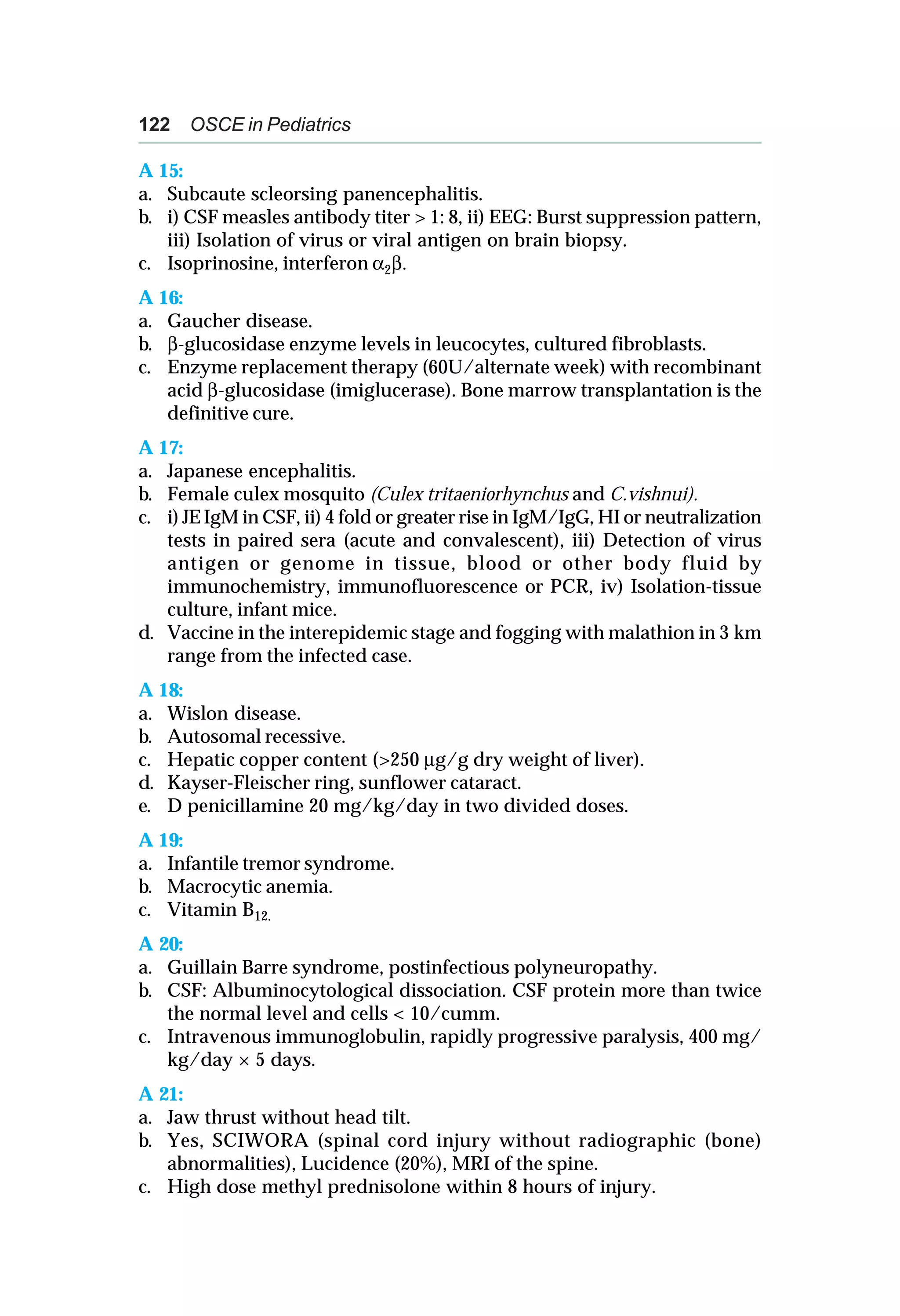 Osce in pediatrics | PDF