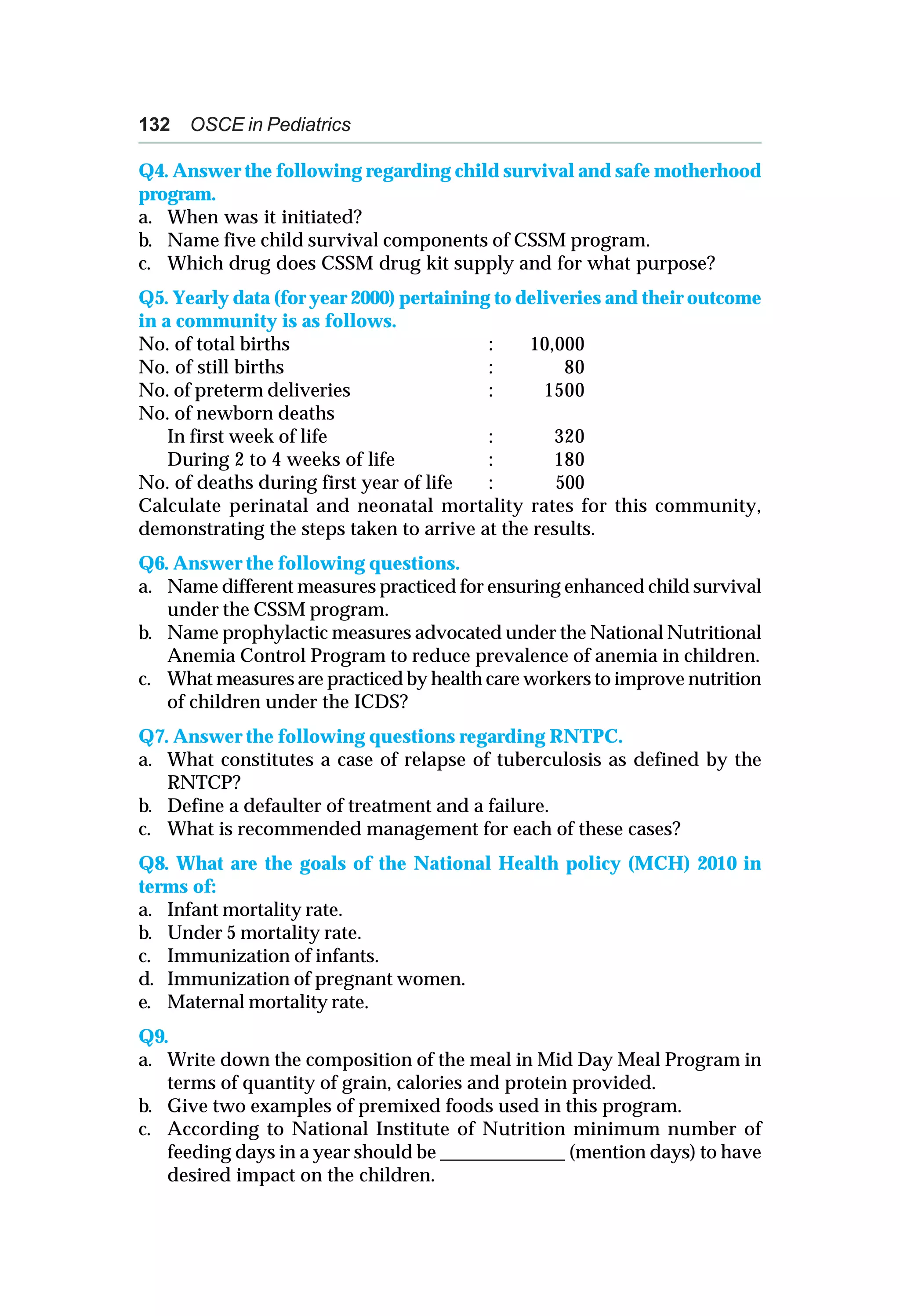 Osce in pediatrics | PDF