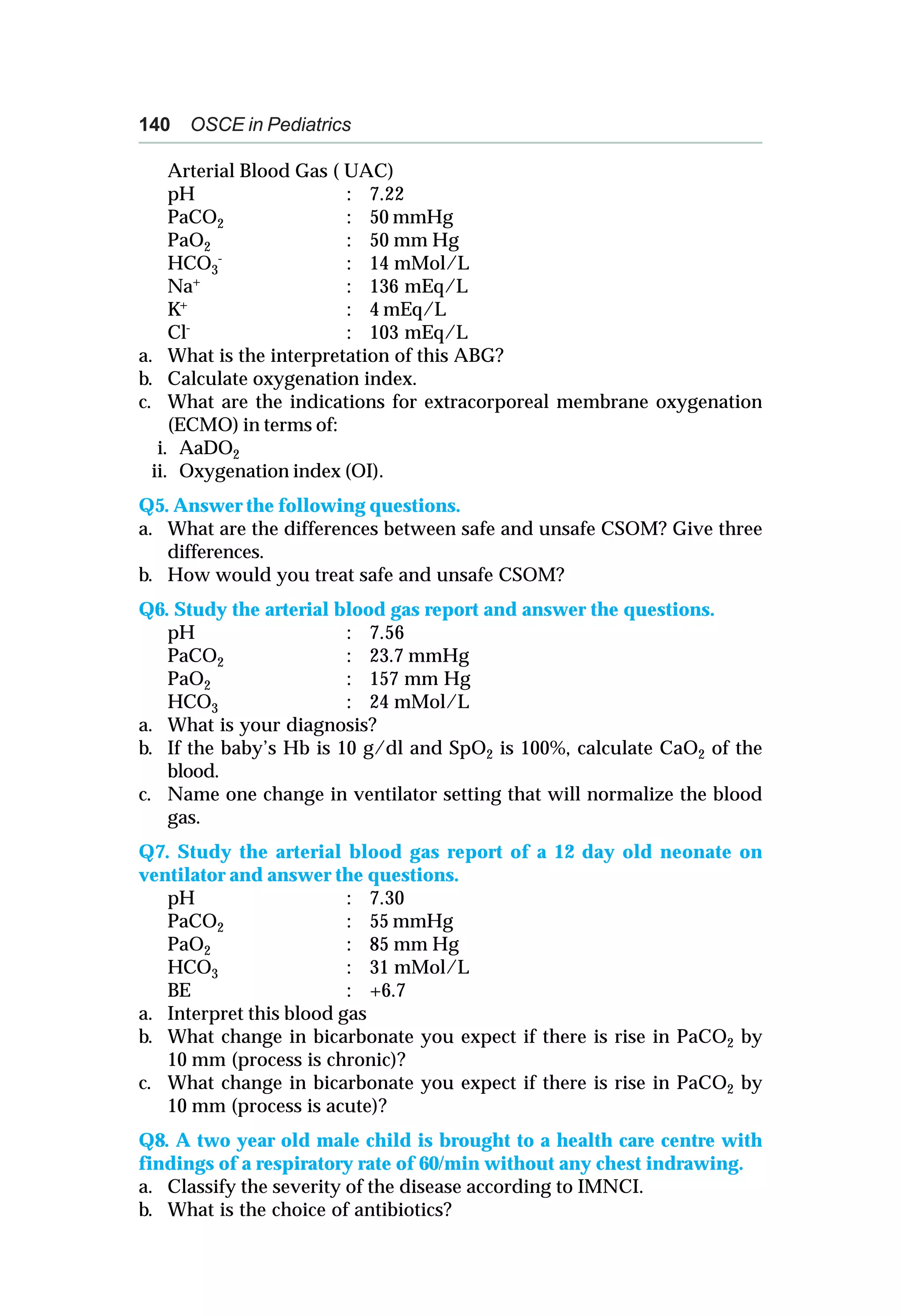 Osce in pediatrics | PDF