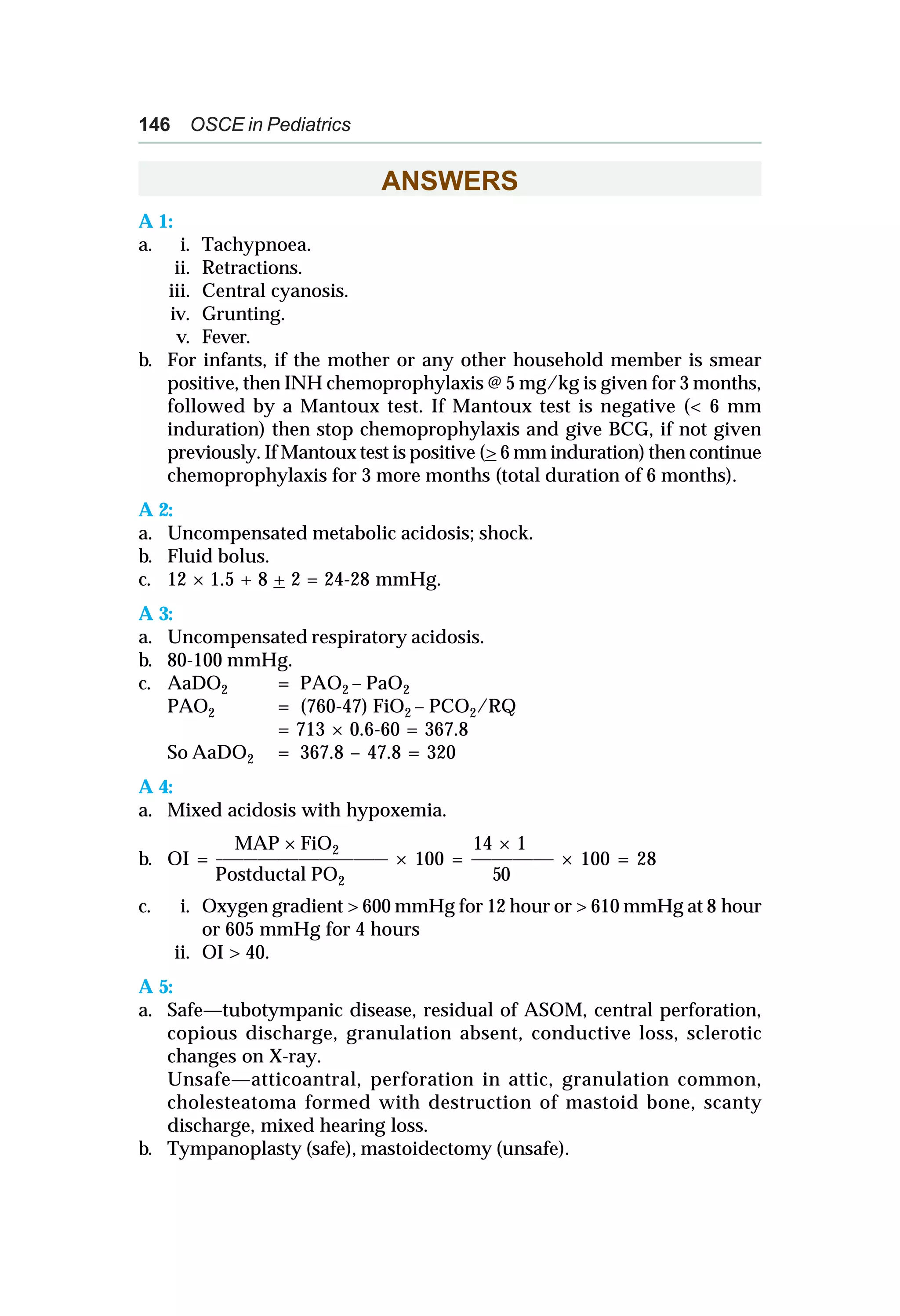Osce in pediatrics | PDF