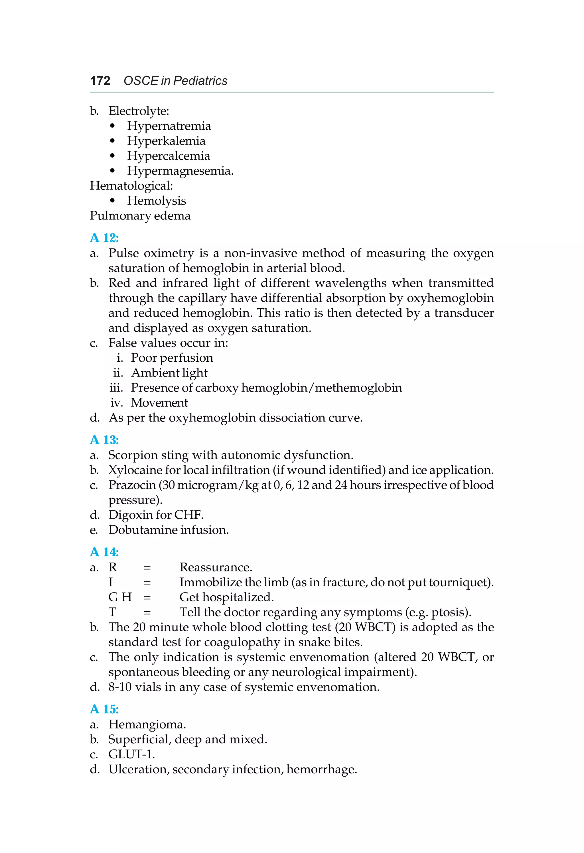Osce in pediatrics | PDF