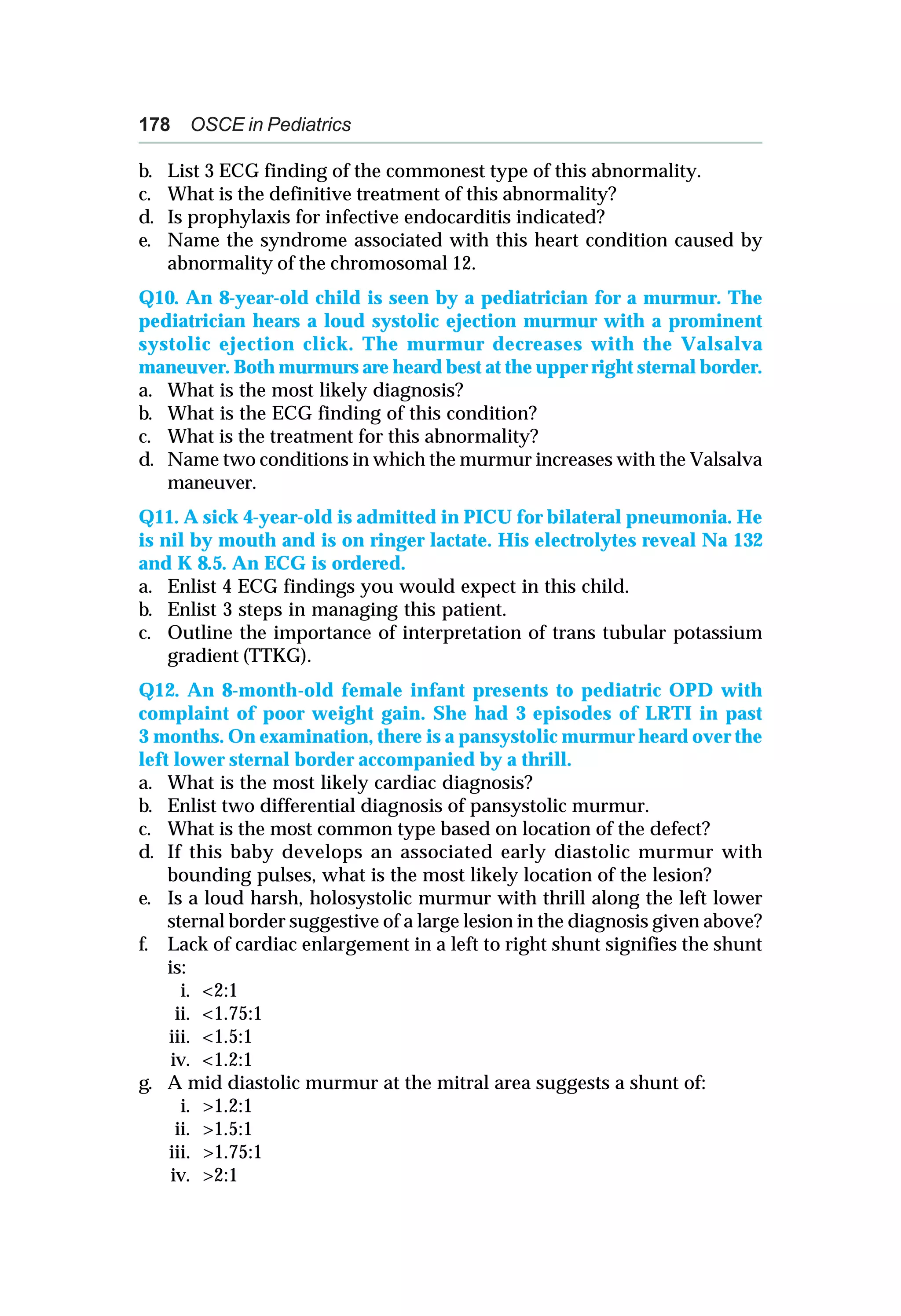 Osce in pediatrics | PDF