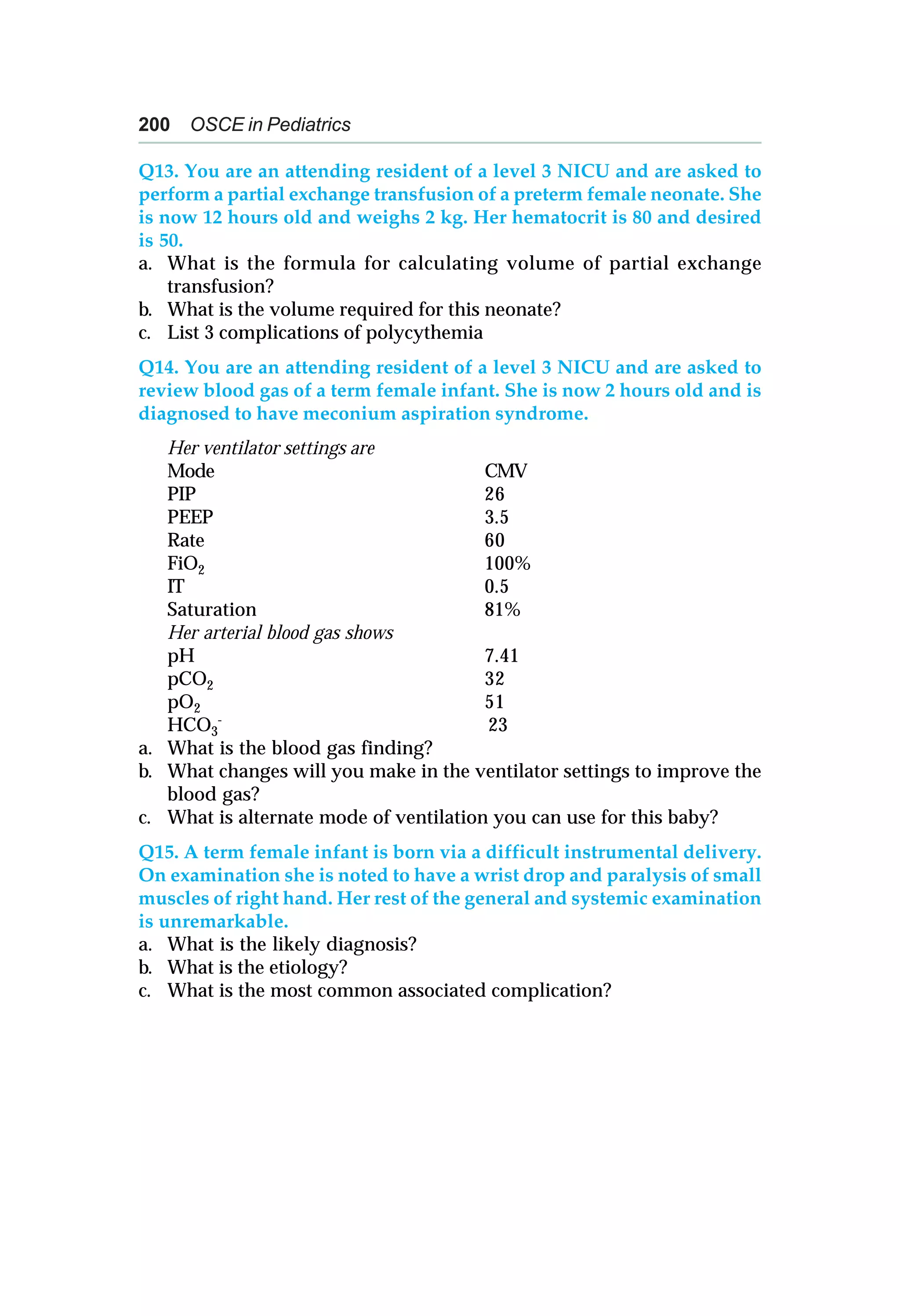 Osce in pediatrics | PDF