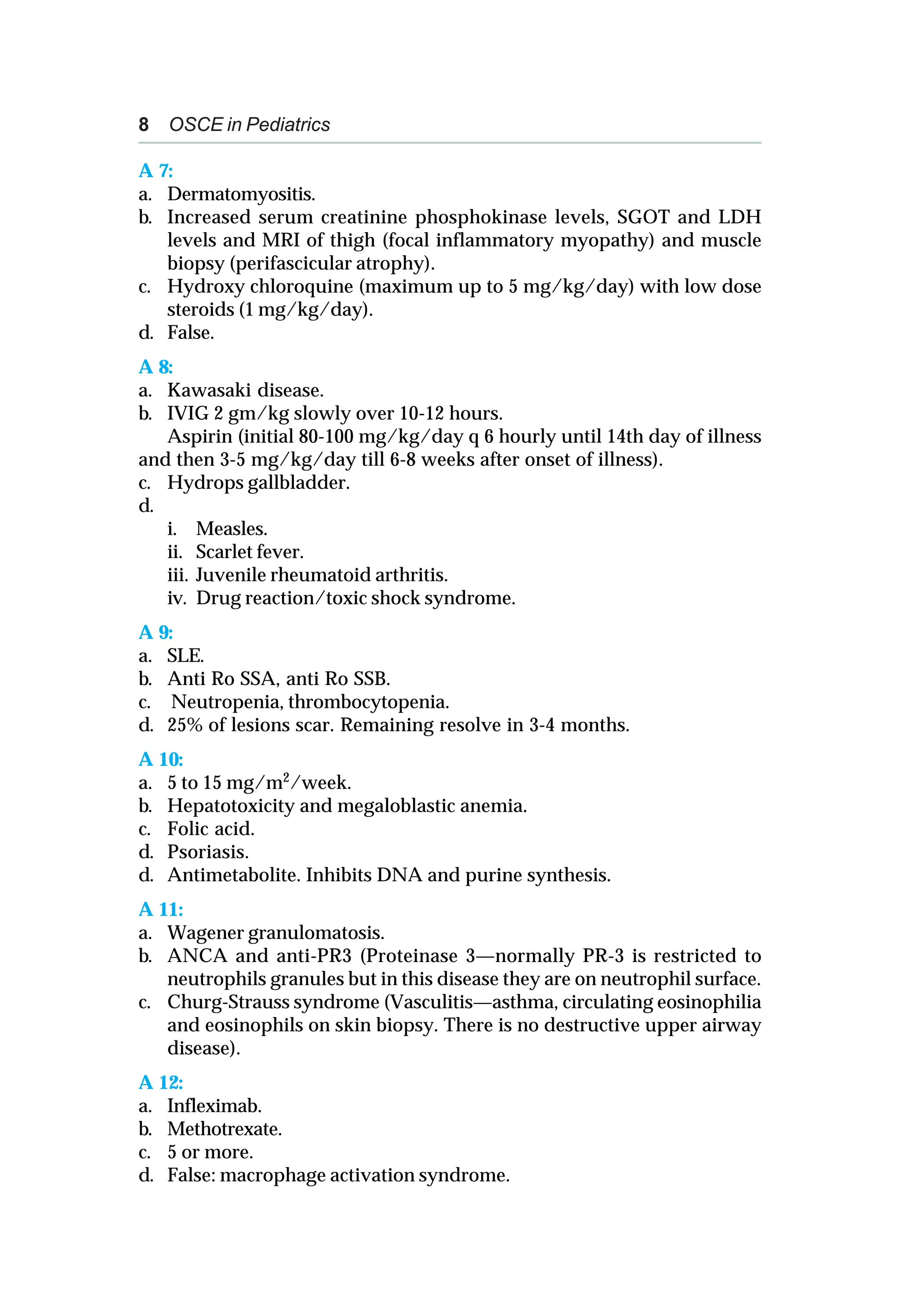 Osce in pediatrics | PDF