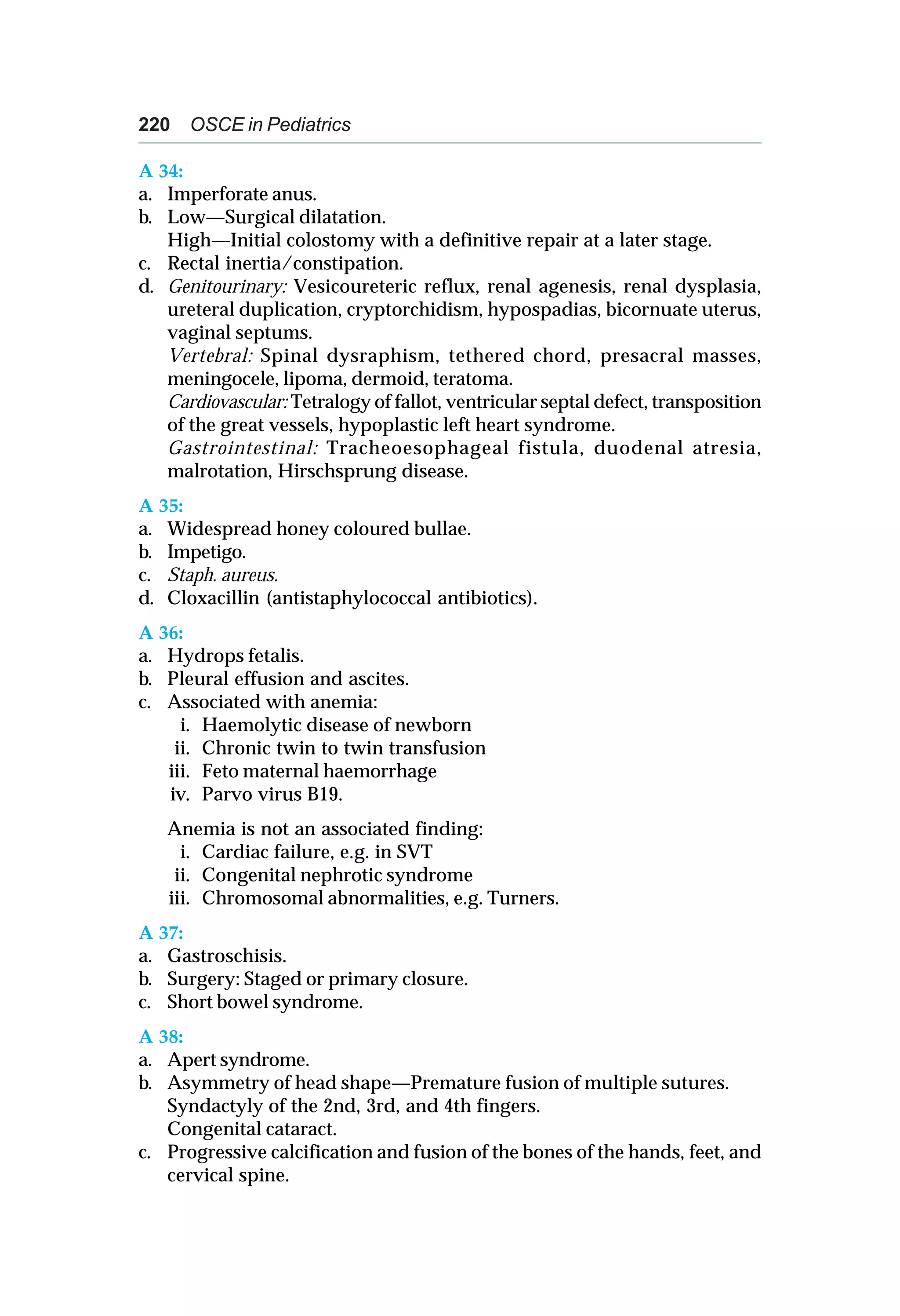 Osce in pediatrics | PDF