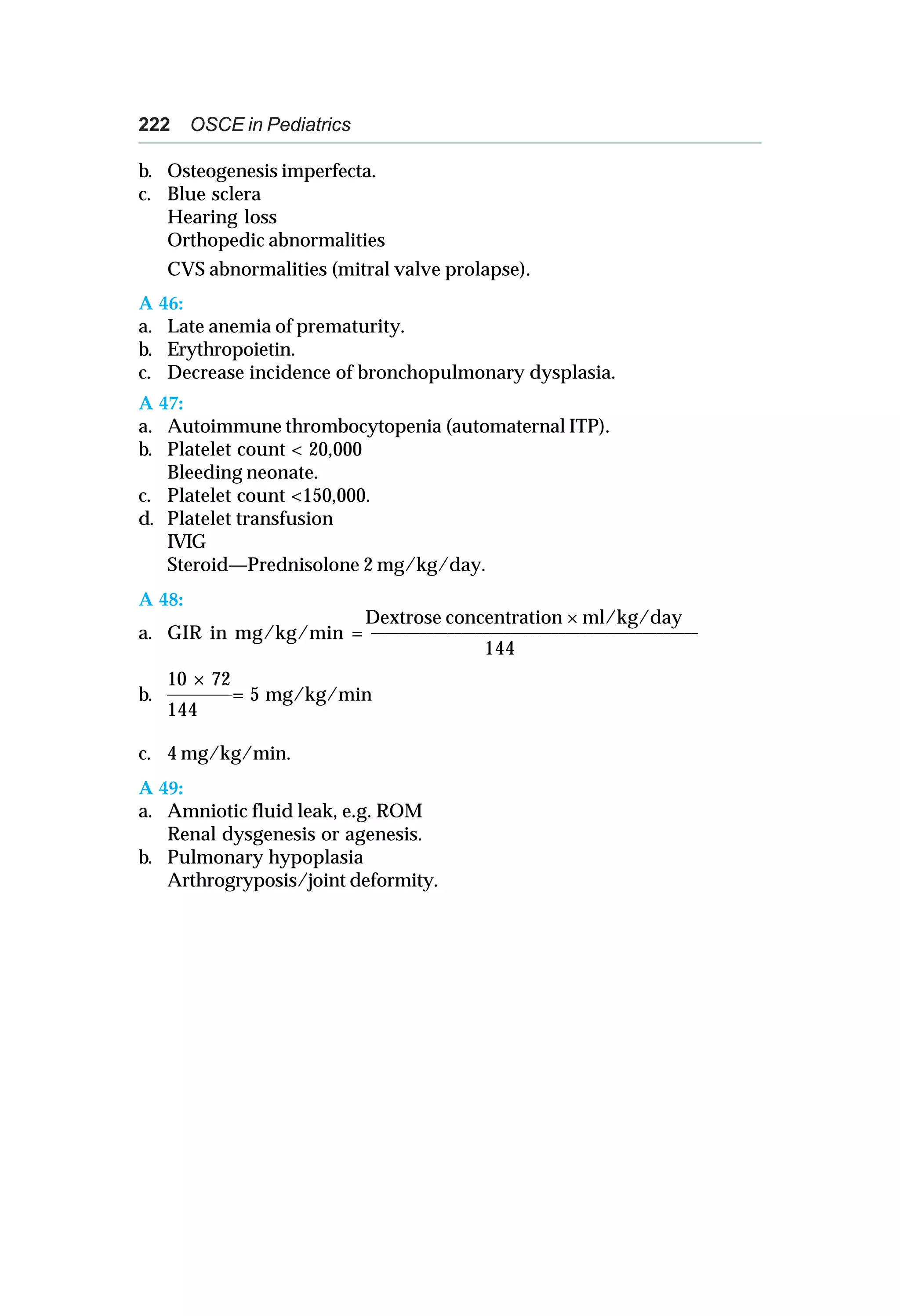 Osce in pediatrics | PDF