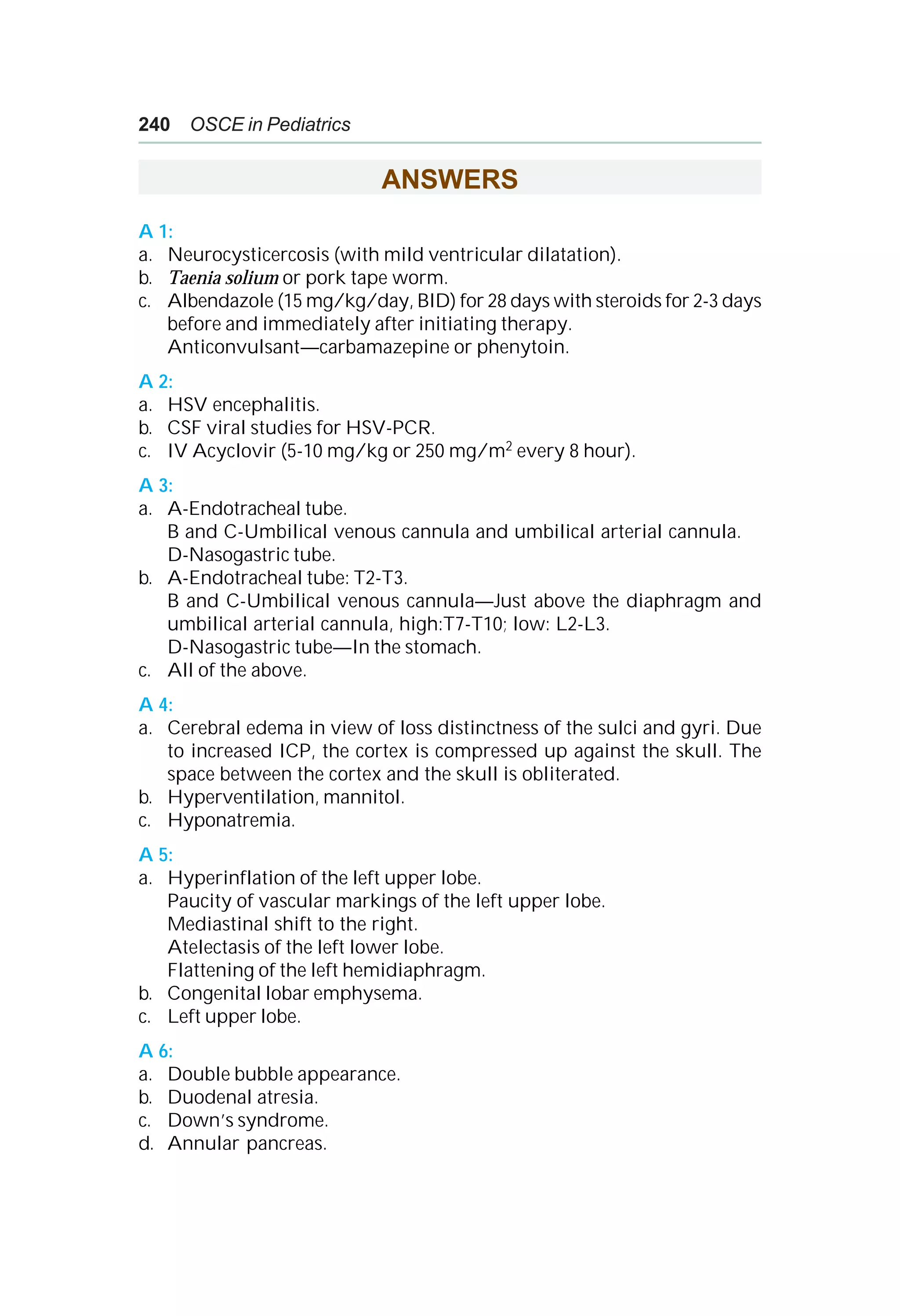 Osce in pediatrics | PDF