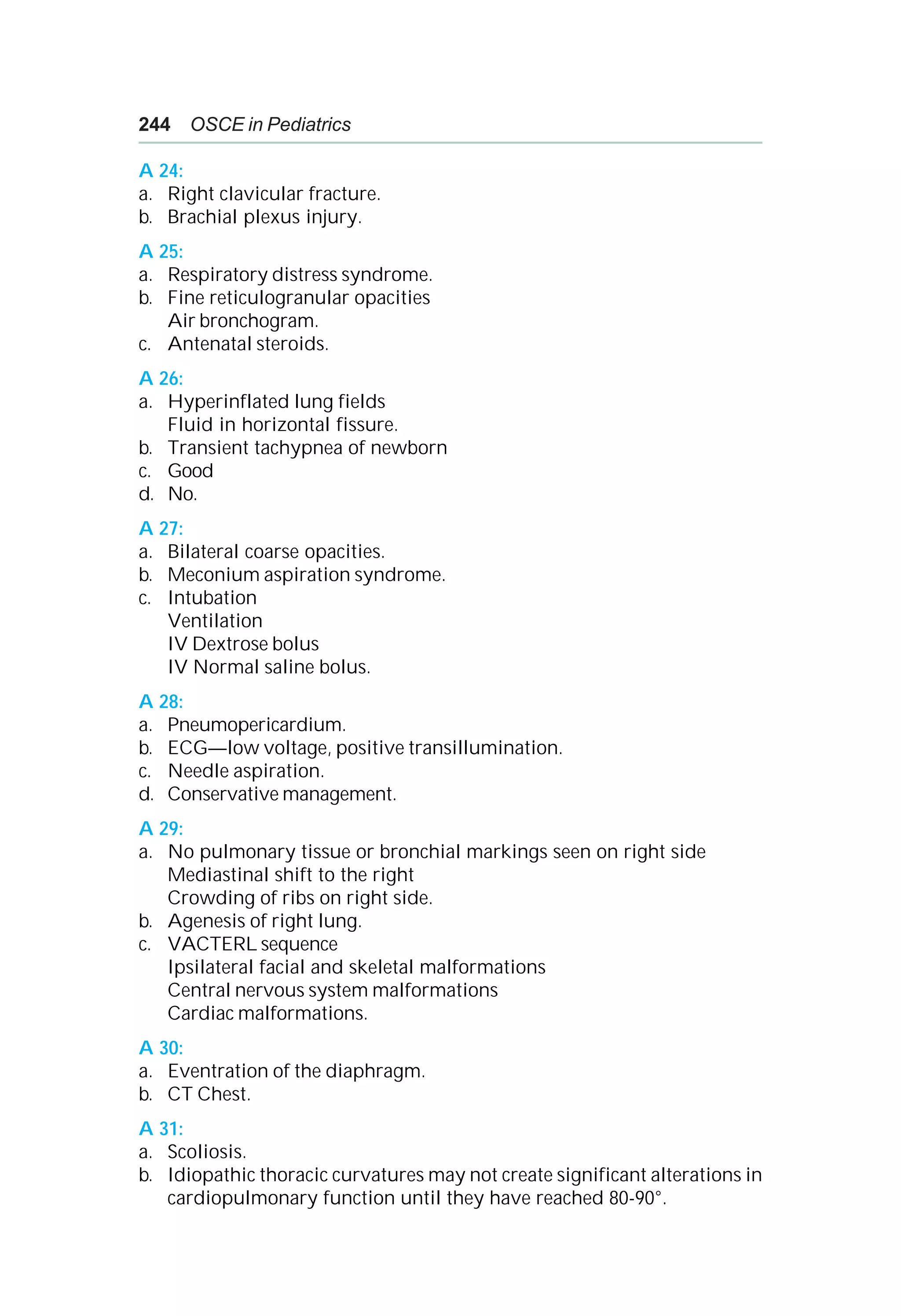 Osce in pediatrics | PDF
