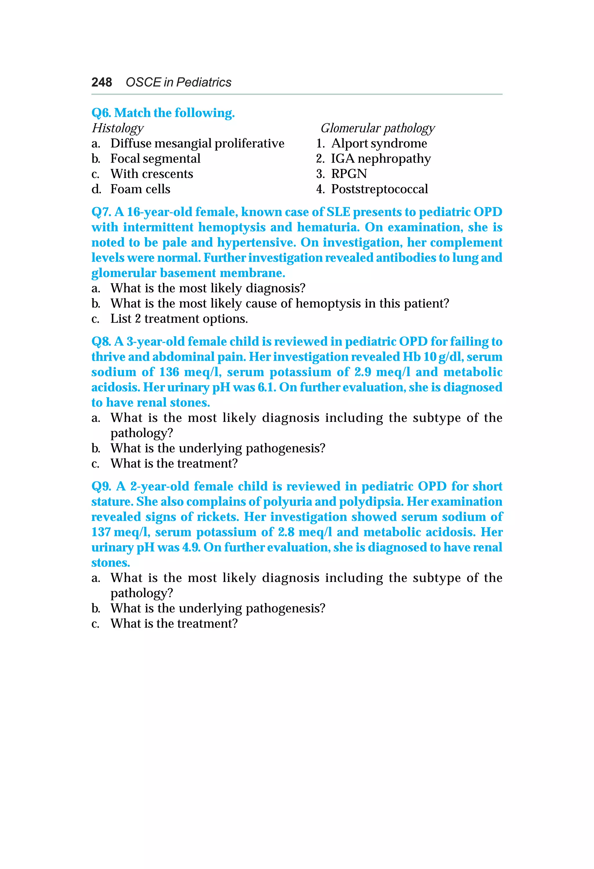 Osce in pediatrics | PDF