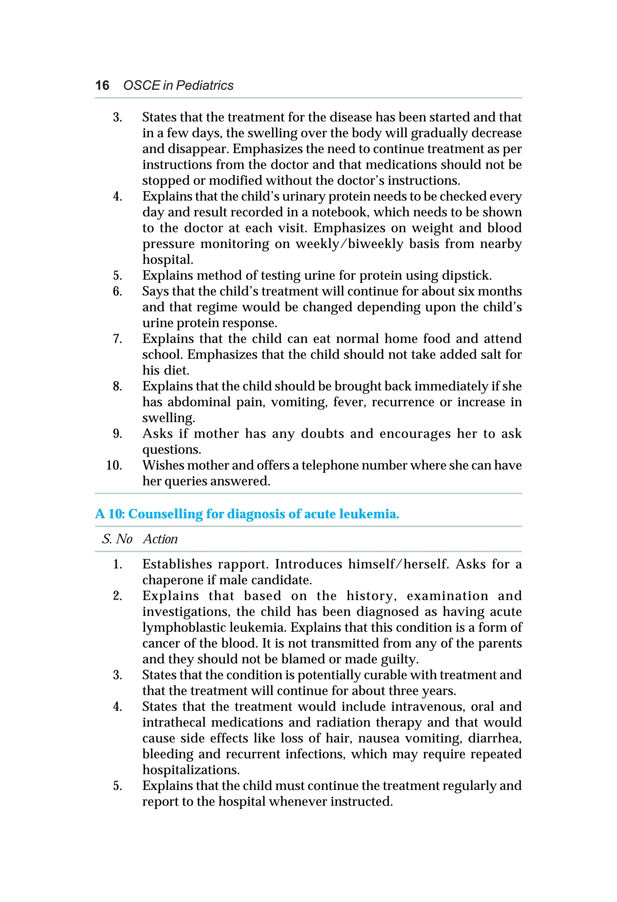 Osce in pediatrics | PDF