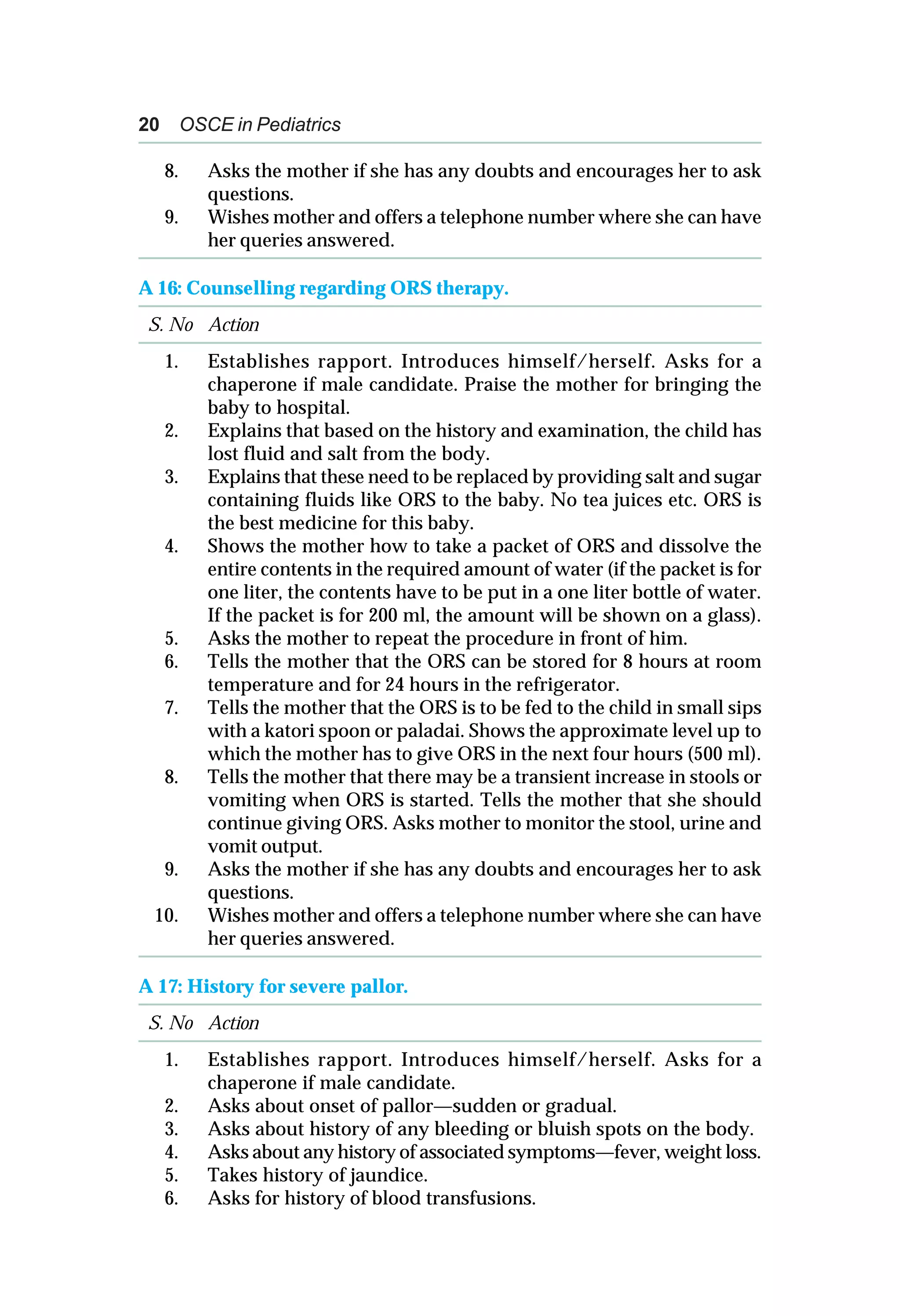 Osce in pediatrics | PDF