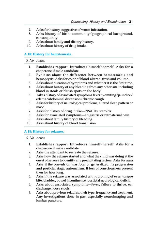 Osce in pediatrics | PDF