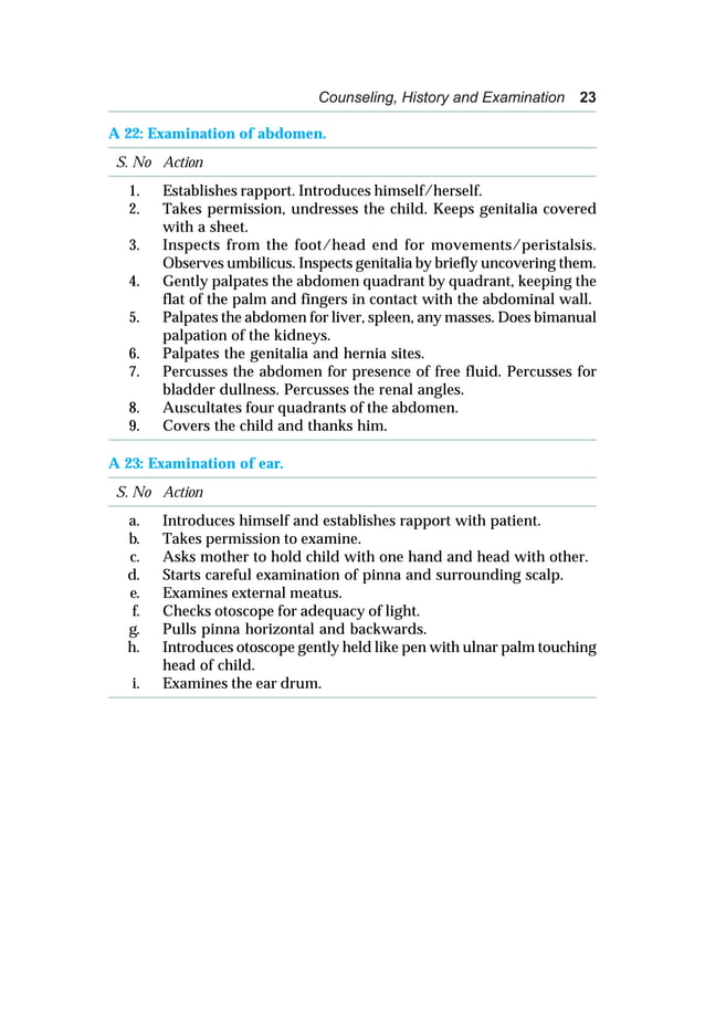 Osce in pediatrics | PDF