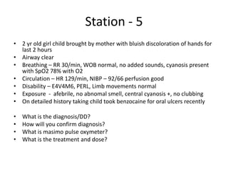 OSCE MAY 2022-PART-5 -PAED.pptx | Infectious Diseases | Diseases and ...