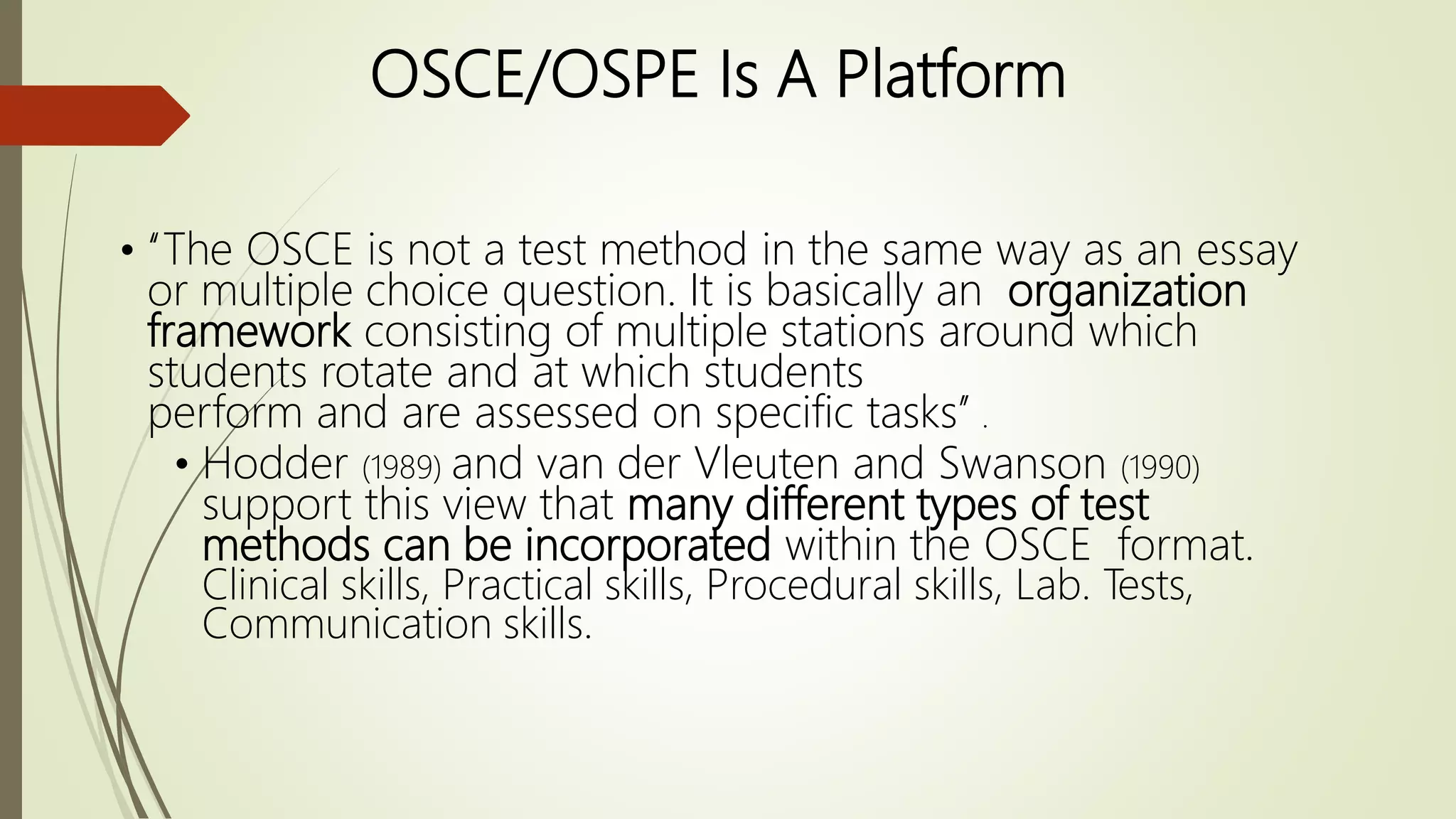 OSCE & OSPE | PPTX